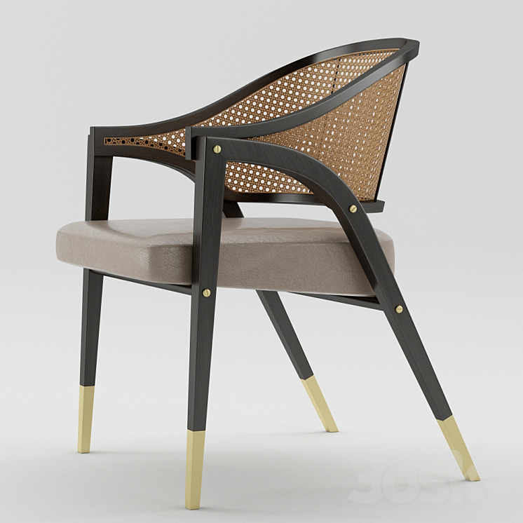A-Frame Chair by Edward Wormley - Chair - 3D model