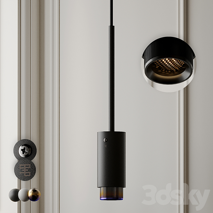 EXHAUST PENDANT by Buster & Punch - Pendant light - 3D model