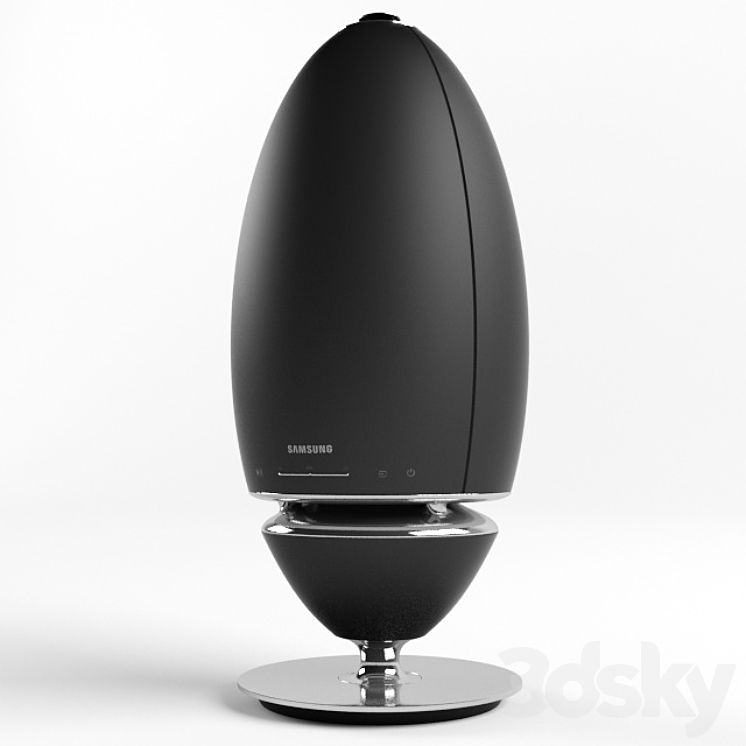 Samsung R7 wireless speaker - Audio tech - 3D model