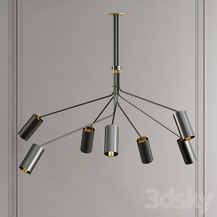 decorative_light_6 - Pendant light - 3D model