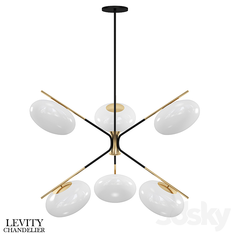 Levity - Pendant light - 3D model