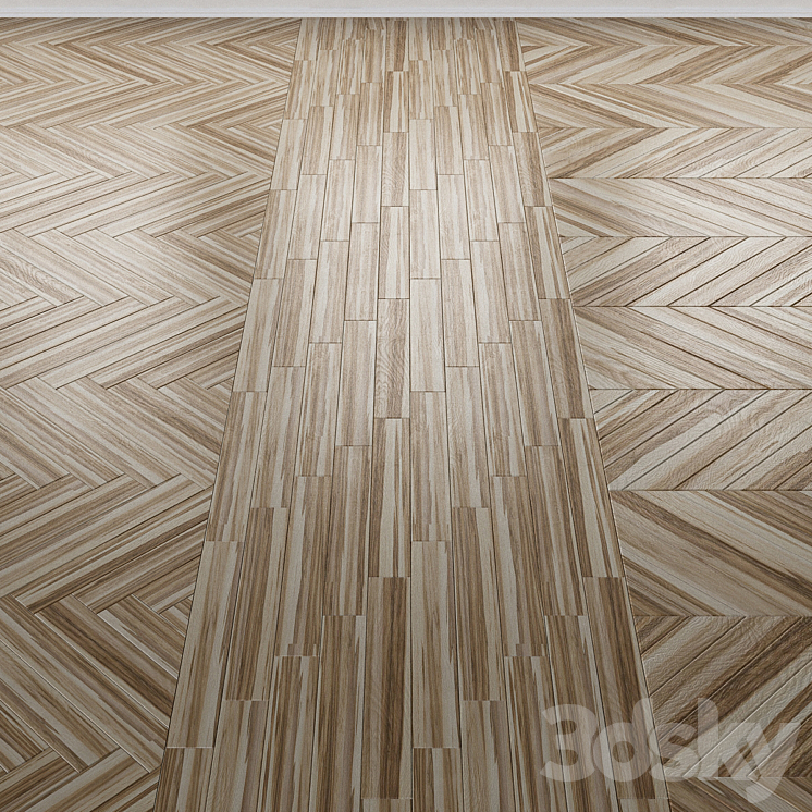 Parquet Flooring No. 13 - Floor coverings - 3D model