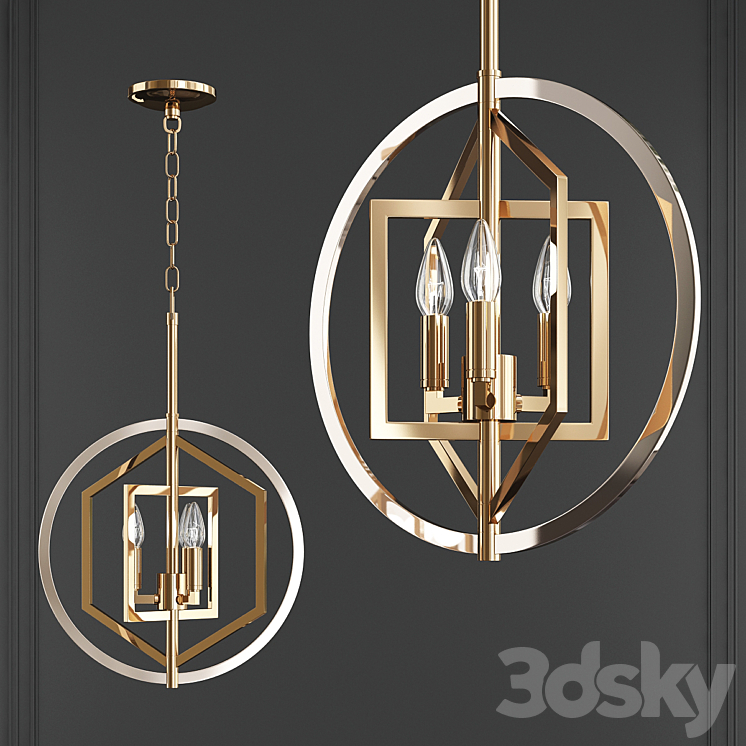 Candelaria Brushed Nickel 30 Light Chandelier by Robert Abbey - Pendant ...