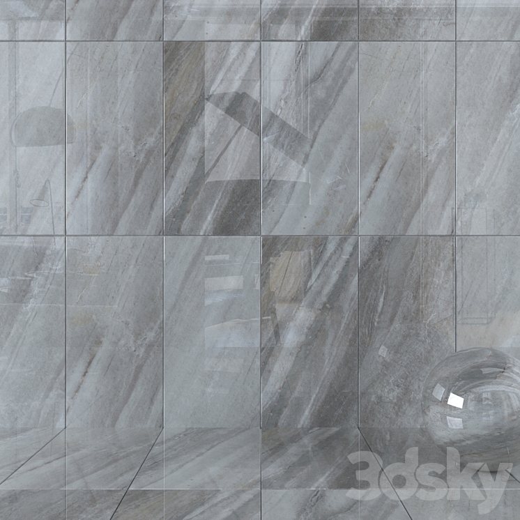 Wall Tiles Evolution Mica - Tile - 3D model