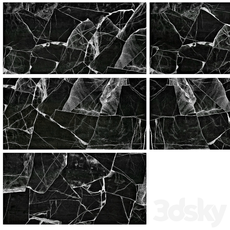 Flag Onyx CG TileKraft - Tile - 3D model