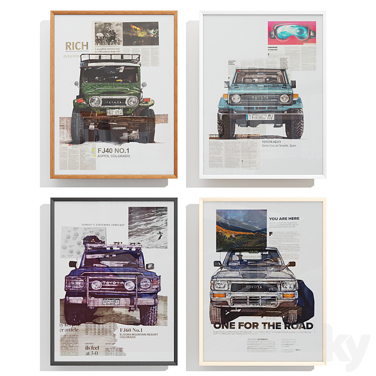 Adam Ambro Designs Set 03 - Frame - 3D model