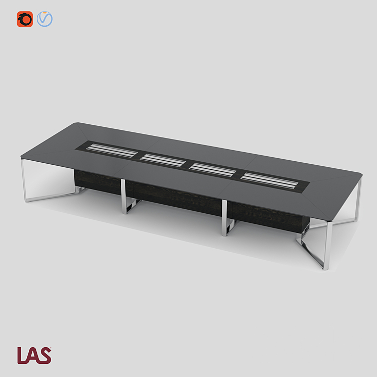 The Office Meeting Table LAS I MEET (146621) - Office furniture - 3D model