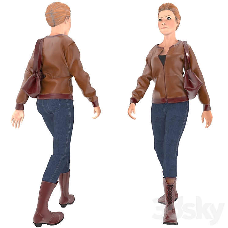 Jessica - Creature - 3D model