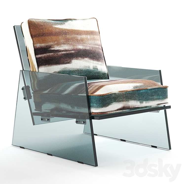 Caracole reflect chair - Arm chair - 3D model