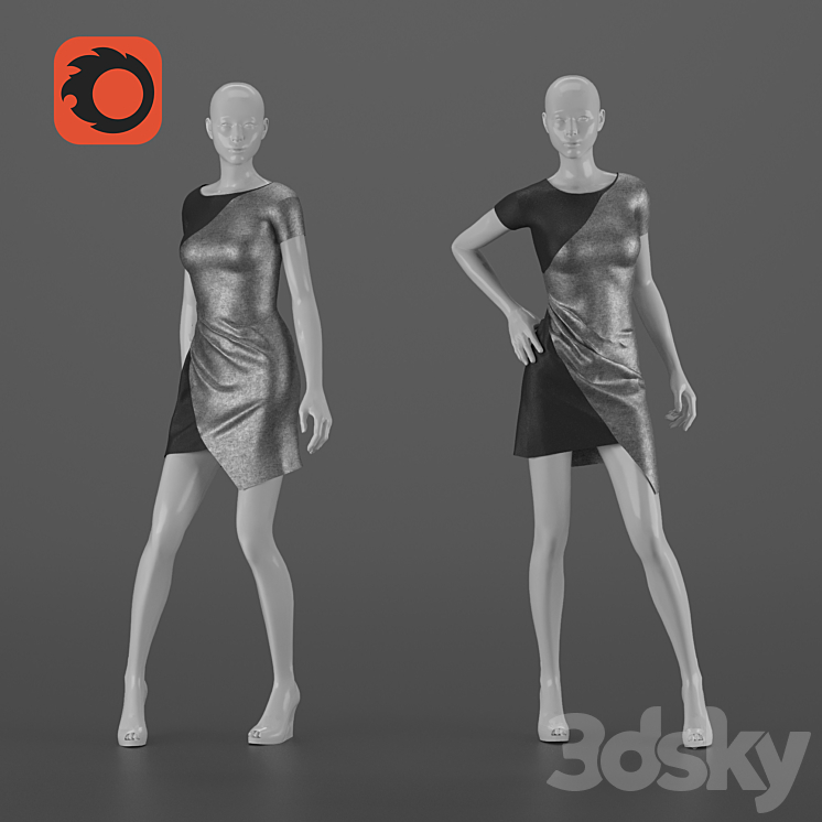 cloth model - Сlothes and Footwear - 3D model
