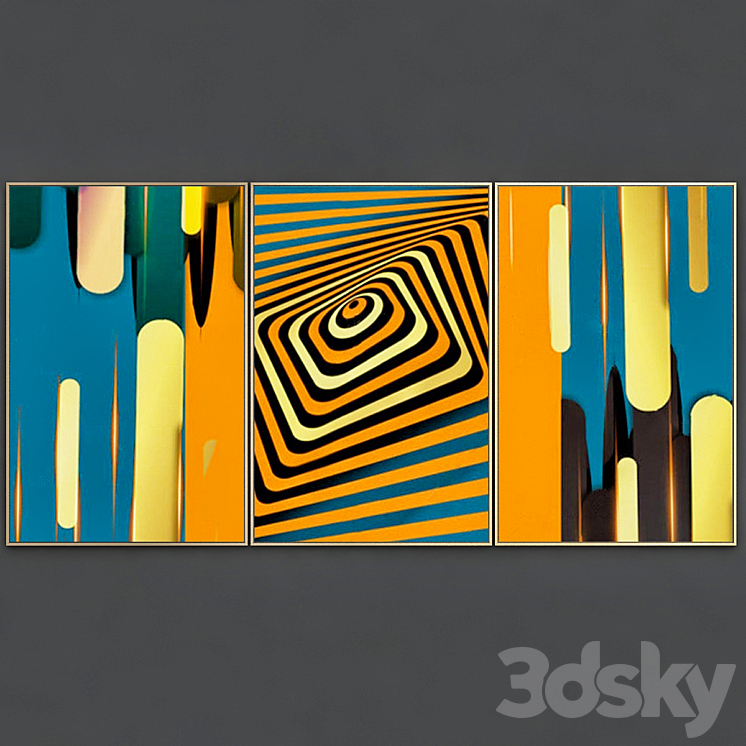 Frames Premium PRO No. 696 - Frame - 3D model