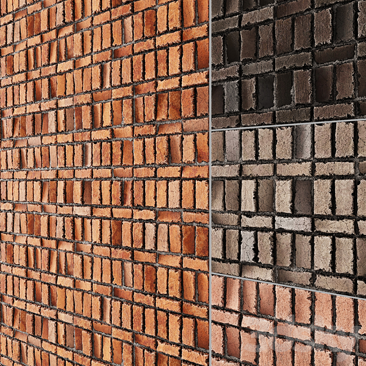 brick-04-material - Stone - 3D model
