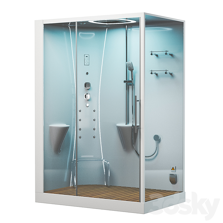 SSWW B1603 shower - Shower - 3D model
