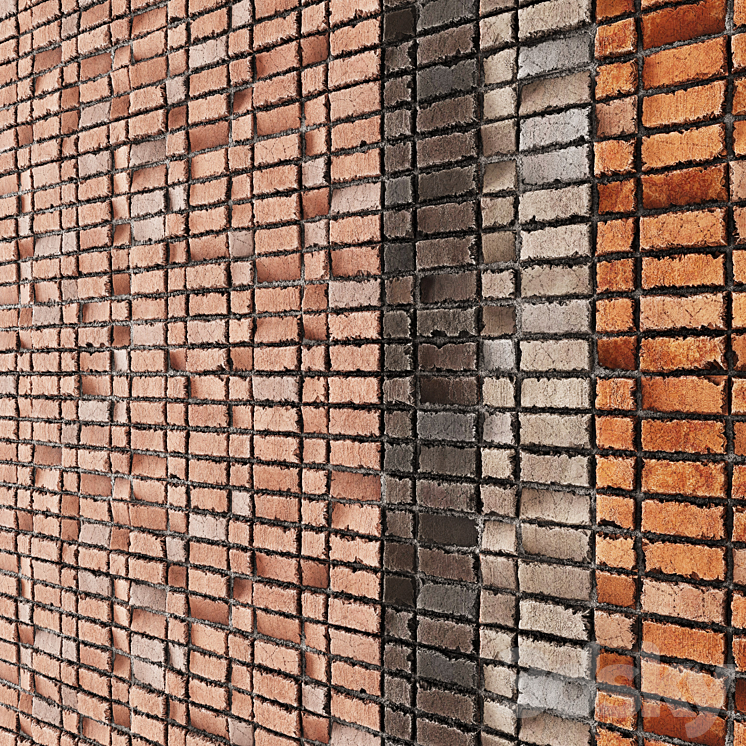 brick-12-material - Stone - 3D model