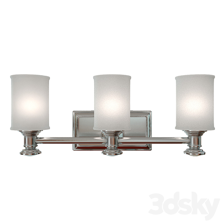 Bowers 3-Light Vanity Light - Wall light - 3D model