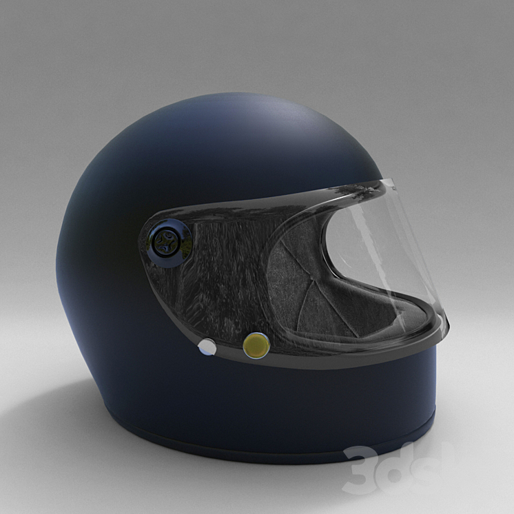 Motorcycle Helmet - Sports - 3D model