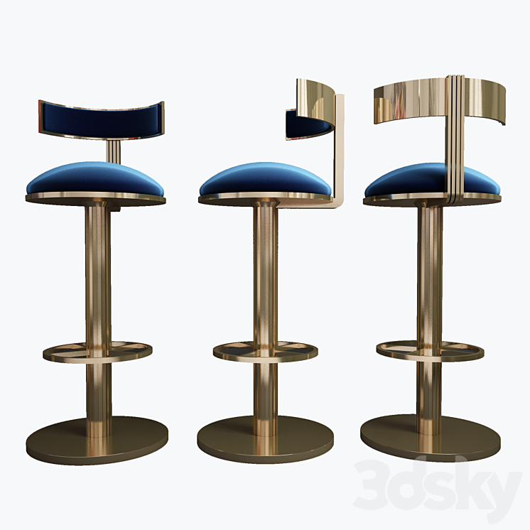 Bar Chair - Chair - 3D model