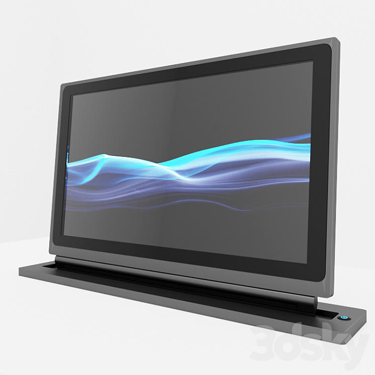 Embedded Monitor - PC & other electronics - 3D model
