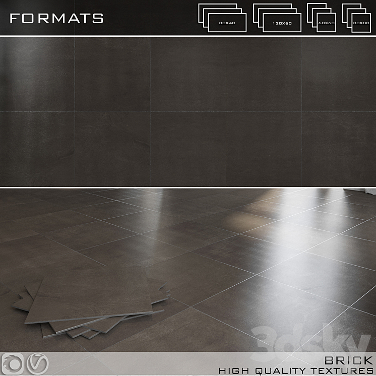 CASA DOLCE CASA BRICK - Tile - 3D model