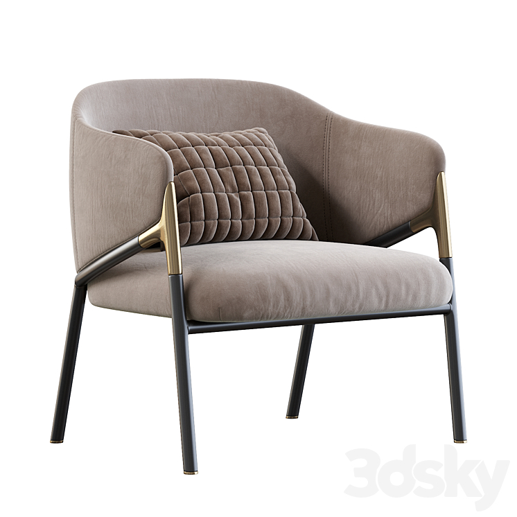 Hammer ML - Arm chair - 3D model