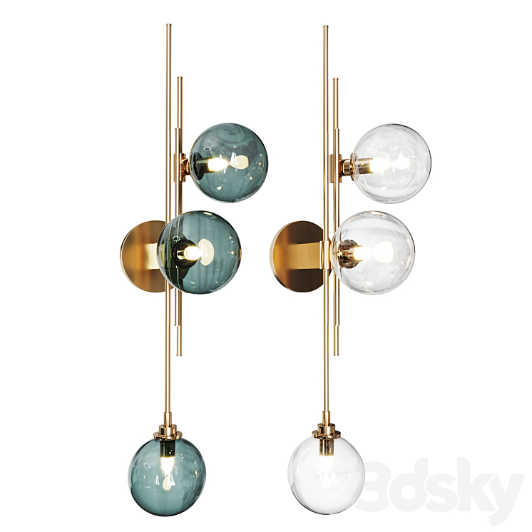 Matel - Wall light - 3D model