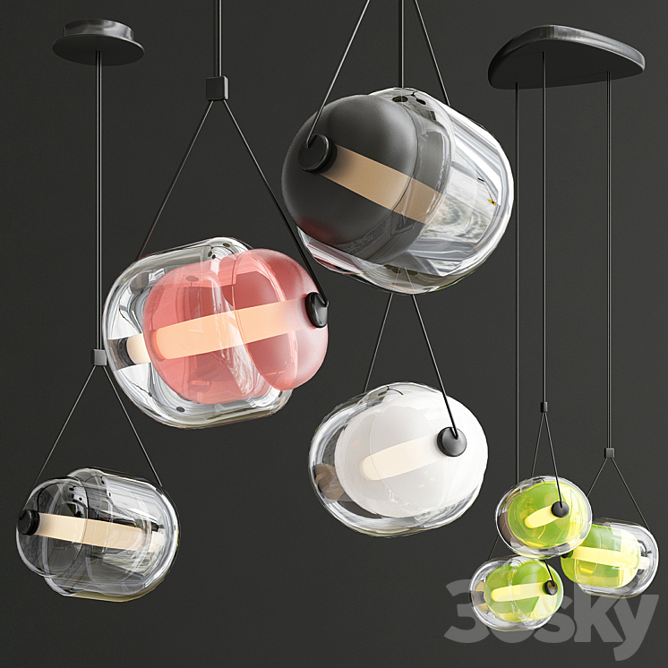 Brokis Capsula - Pendant light - 3D model