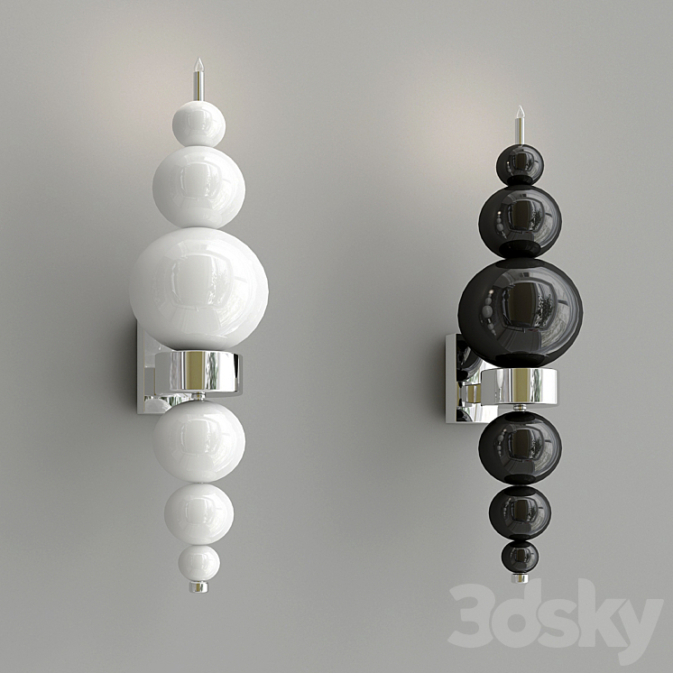 Tears From Moon - Wall light - 3D model