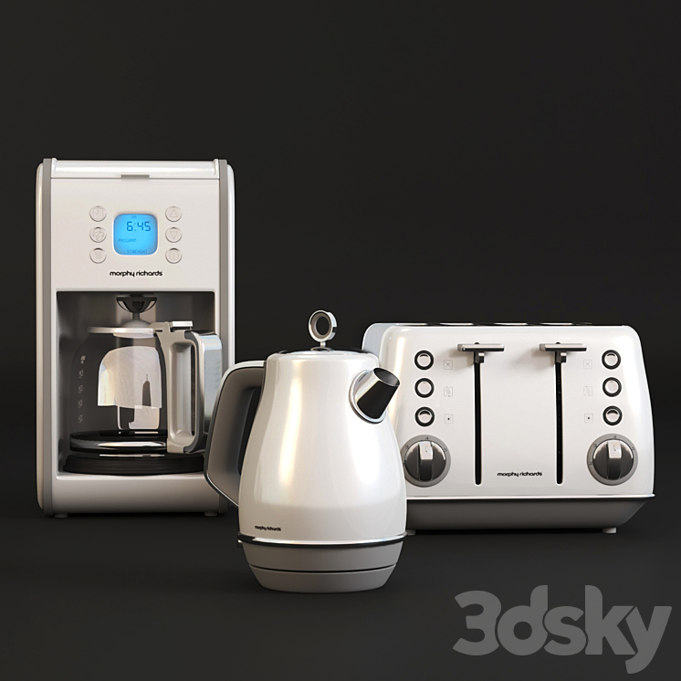 Morphy richards set - Kitchen appliance - 3D model