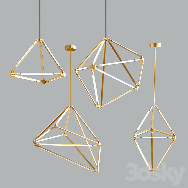Geometry - Pendant light - 3D model