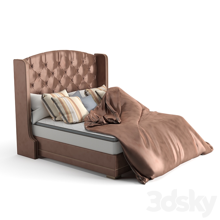 Rachel bed - Bed - 3D model