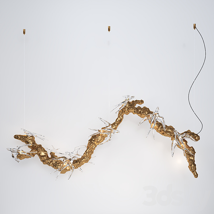 Serip Voa Led Voa CT3418 - Pendant light - 3D model