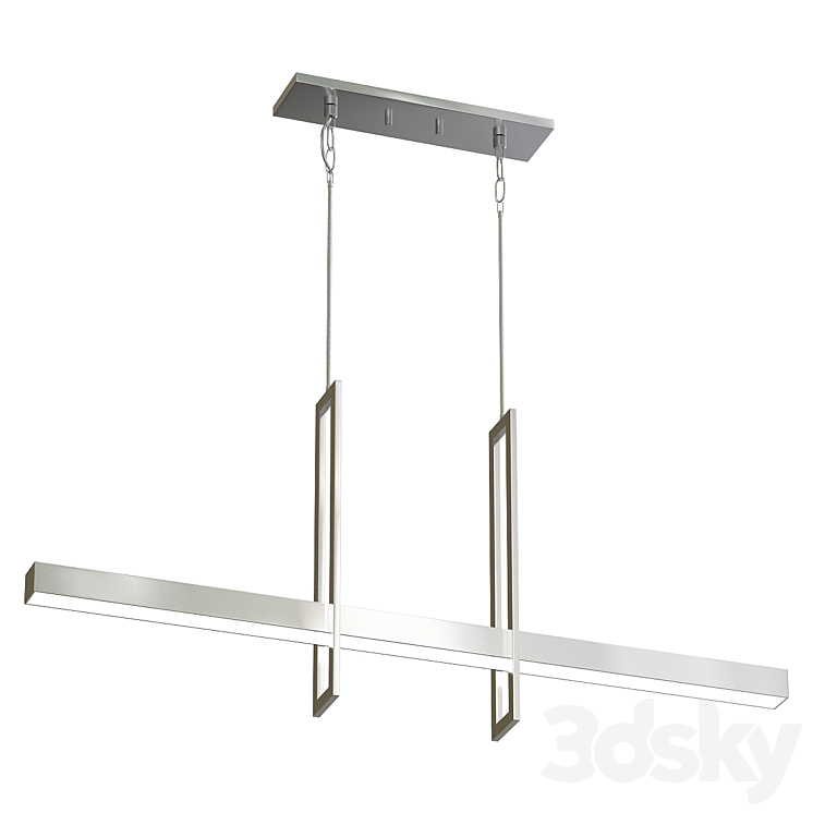 Modern Balance - Pendant light - 3D model