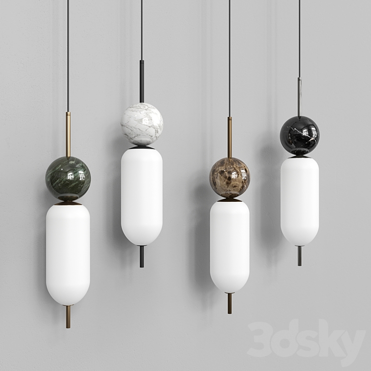 Aromas del Campo ANET collection - Pendant light - 3D model