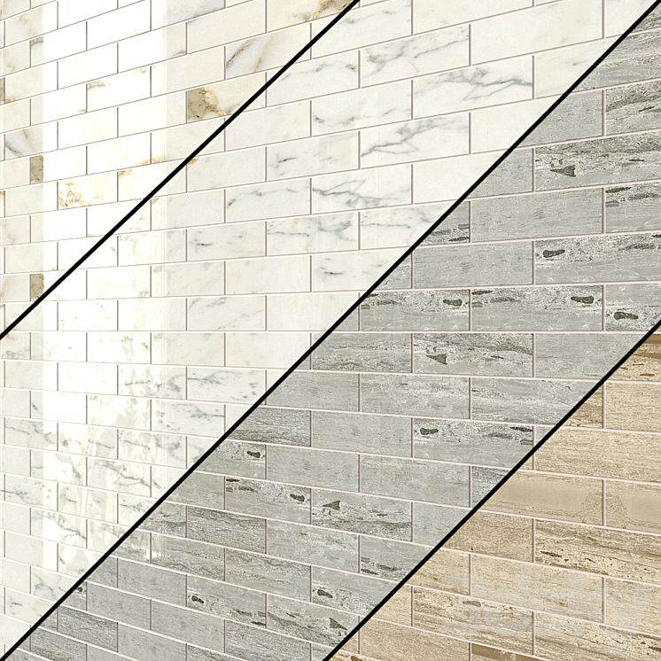 Classic mosaic - Tile - 3D model