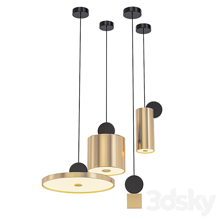 SHEEN - Pendant light - 3D model