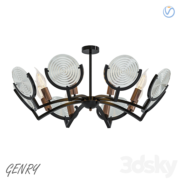 Genry - Ceiling lamp - 3D model