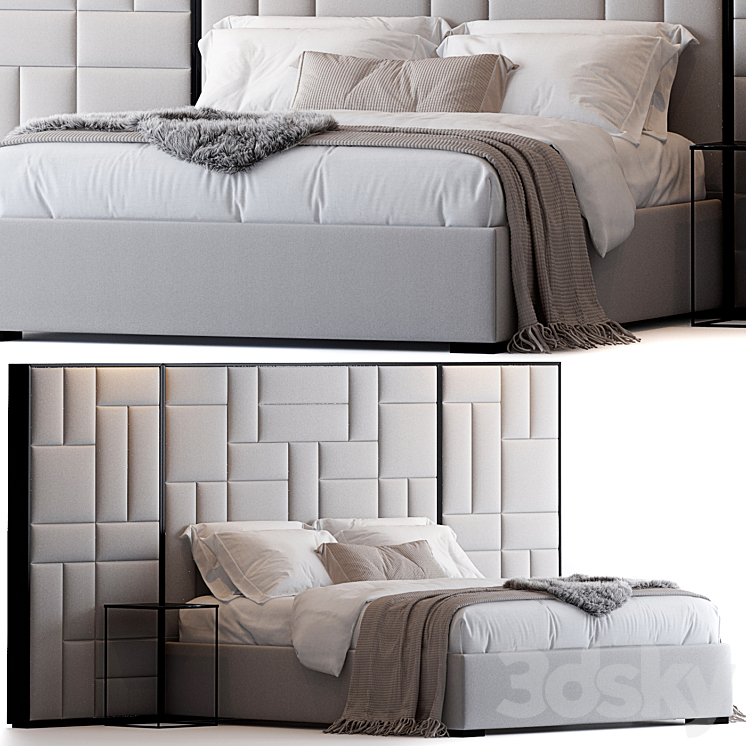 Bed by the sofa and chair company 40 - Bed - 3D model