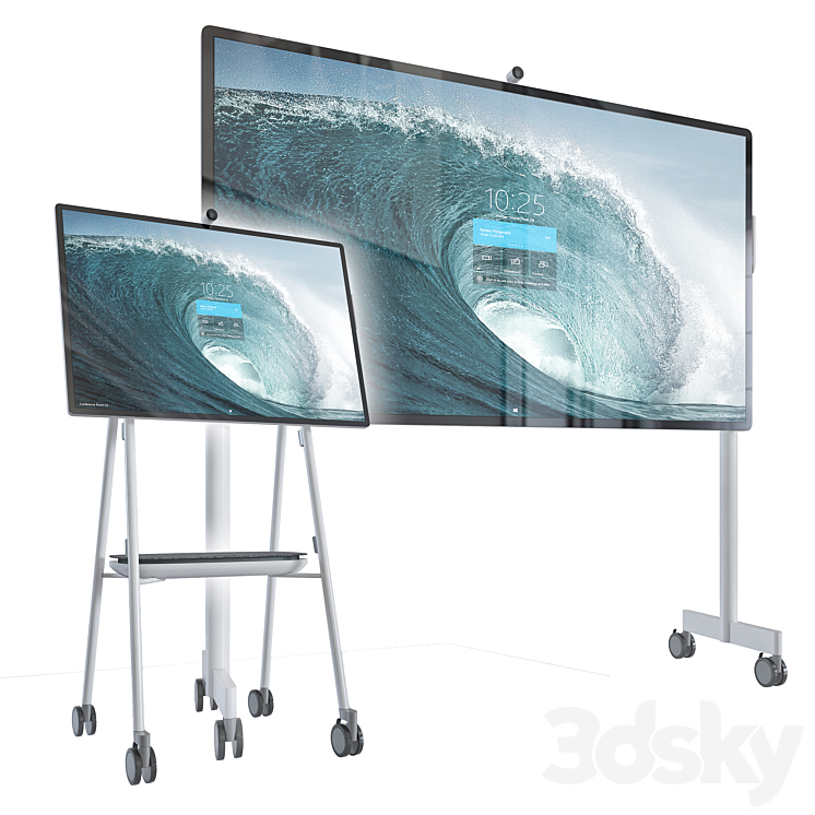 Microsoft Surface Hub - TV - 3D model