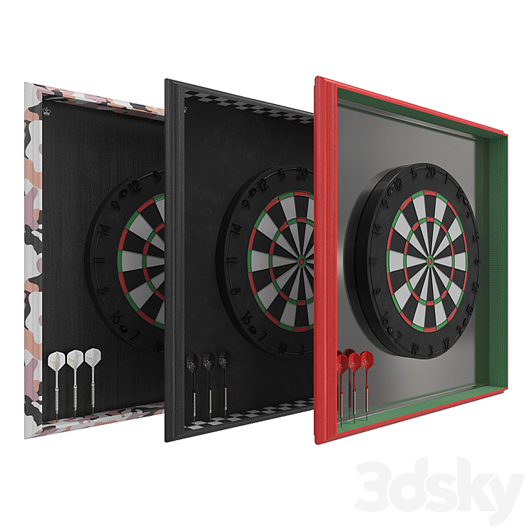Purling london darts - Sports - 3D model