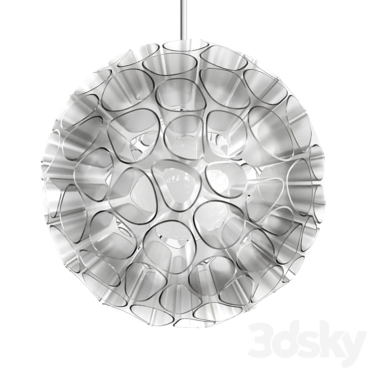 Parametric chandelier - Pendant light - 3D model