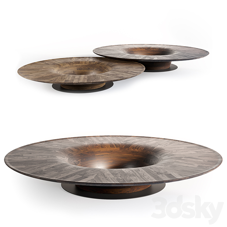 TWIST COFFEE TABLES BY SOLLOS - Table - 3D model