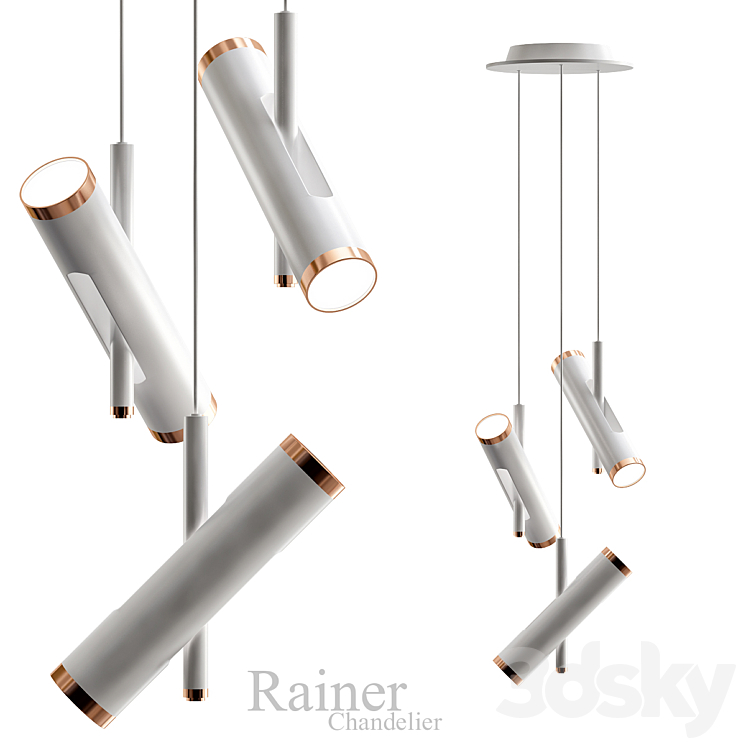 Rainer - Pendant light - 3D model