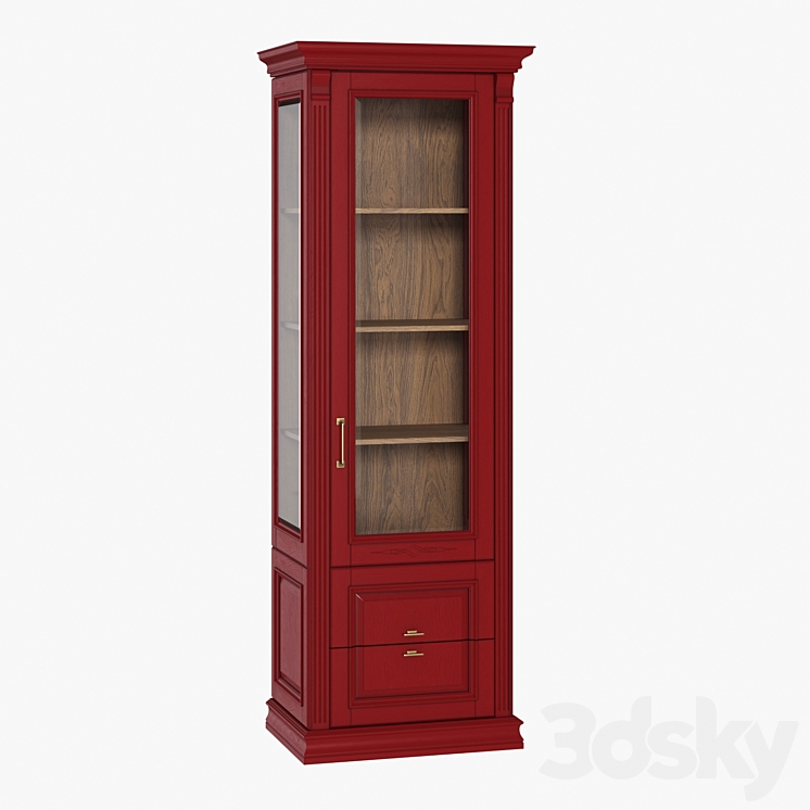 Single door Showcase with drawers RIMAR / 2021 - Wardrobe & Display ...