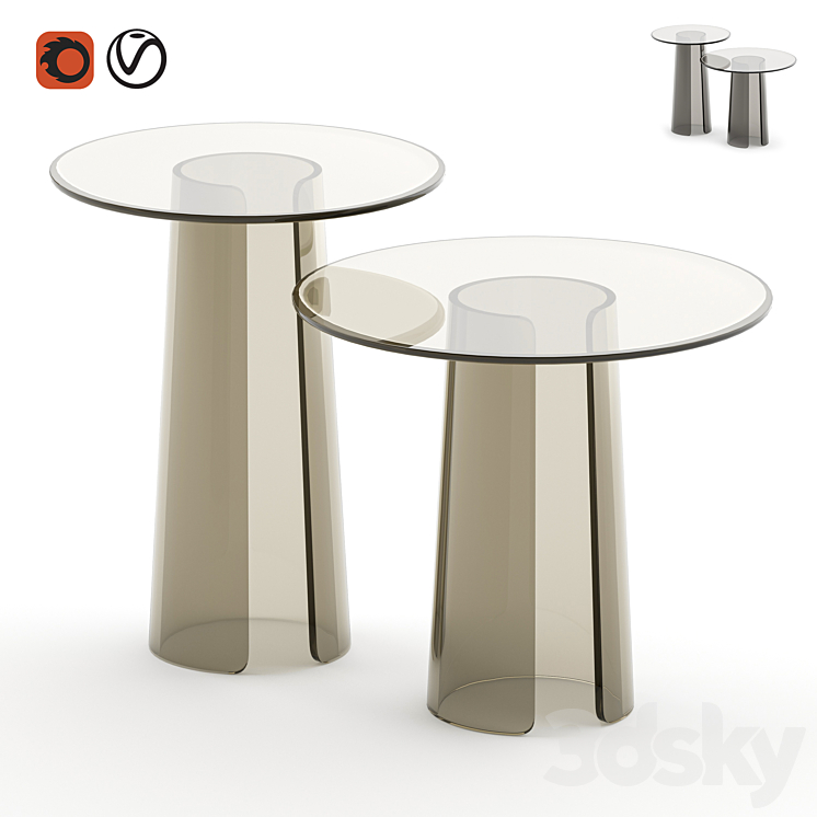 Poliform orbit - Table - 3D model
