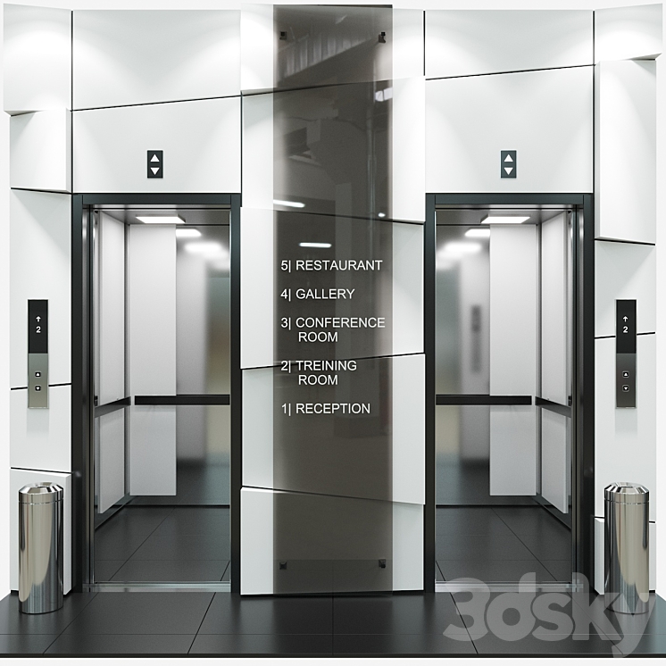 Elevator 3 - Miscellaneous - 3D model