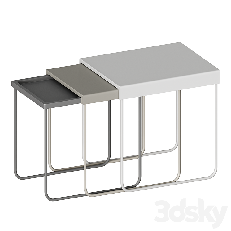 Ikea Table Granboda - Table - 3D model
