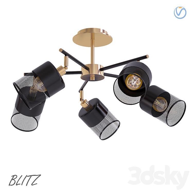 Blitz - Pendant light - 3D model