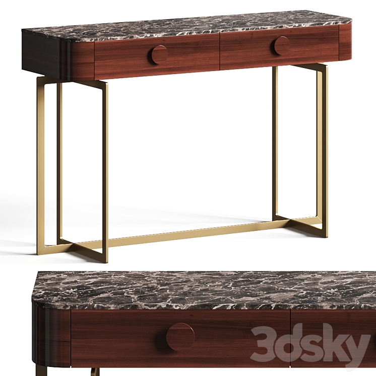 Grilli York Console Table - Console - 3D model