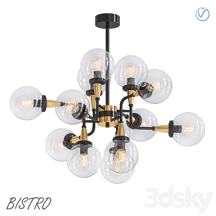 BISTRO - Pendant light - 3D model