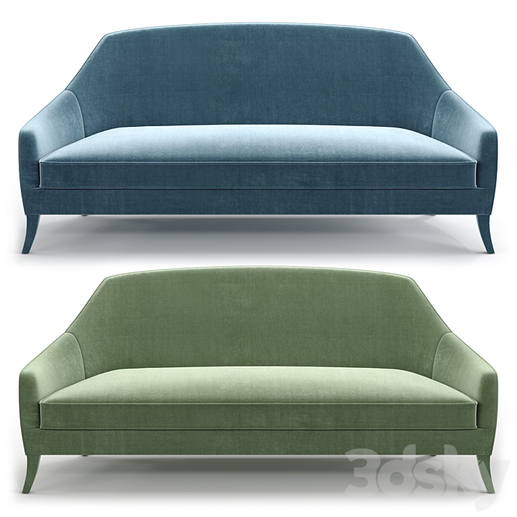 Munna Design Margaret 210 Sofa - Sofa - 3D model